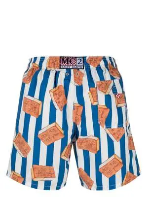 MC2 SAINT BARTH Gustavia Cucciolone-print Swim Shorts