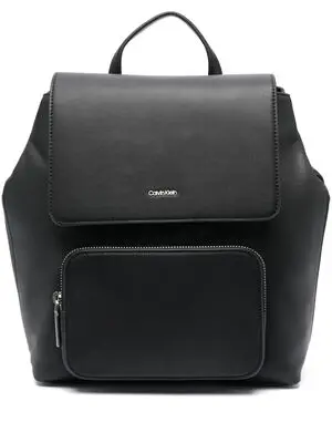 Calvin Klein Plaque Backpack - Black