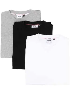 Gcds Logo-print Cotton T-shirt Set