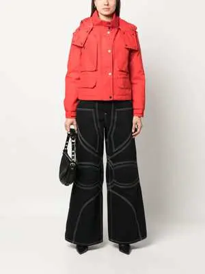 Patrizia Pepe Stand-up Collar Puffer Jacket