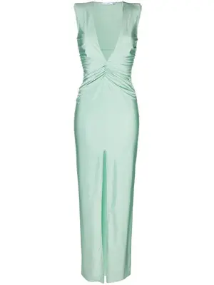 Amen V-neck Maxi Dress