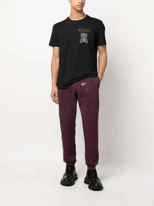 Moschino Logo-print Cotton Track Pants