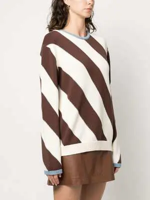 La DoubleJ Veneziana Striped Jumper