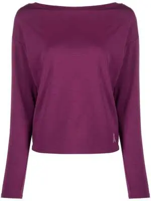 Patrizia Pepe Rhinestone-embellished Jersey Sweatshirt