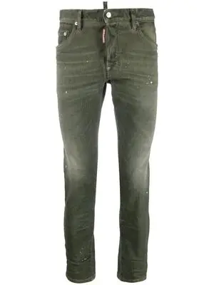 Dsquared2 Paint Splatter Skinny Jeans