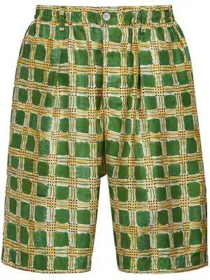 Marni Checks Shorts For Men