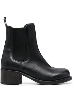 Moma 50mm Leather Chelsea Boots - Blue