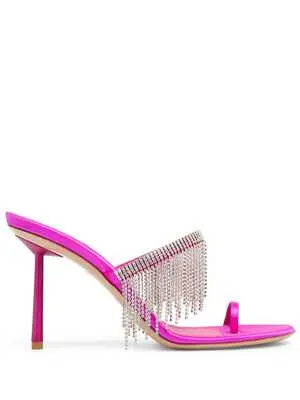 LE SILLA The Jewels 80mm Fringed Sandals