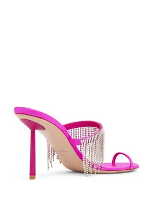 LE SILLA The Jewels 80mm Fringed Sandals