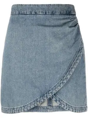 Zadig&Voltaire Julipe Denim Skirt - Blue