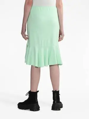 We11Done Ruffle-detail Asymmetric Skirt