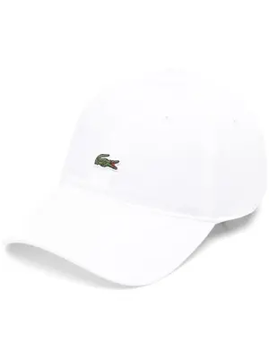 Lacoste Logo-patch Cap - White