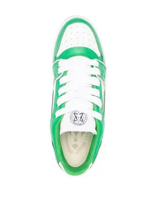 ENTERPRISE JAPAN Rocket Panelled Leather Sneakers - White