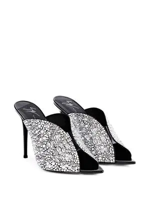 GIUSEPPE ZANOTTI 105mm Intriigo Sparkle Sandals