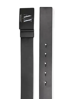 Armani Exchange Logo-print Reversible Leather Belt