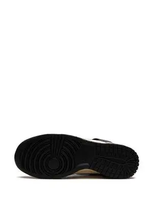 Nike Dunk High Retro Vintage Panda Sneakers - Black