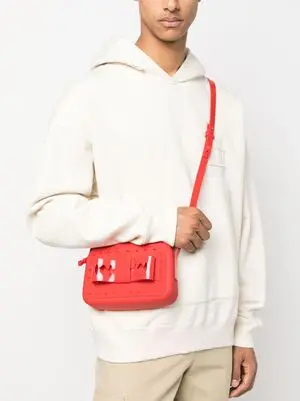 Undercover Razor Bow-detail Shoulder Bag - Red