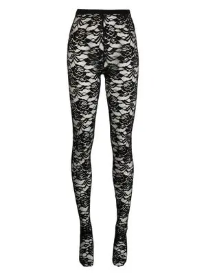 We11Done Lace-patterned Slim Tights