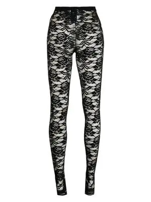 We11Done Lace-patterned Slim Tights