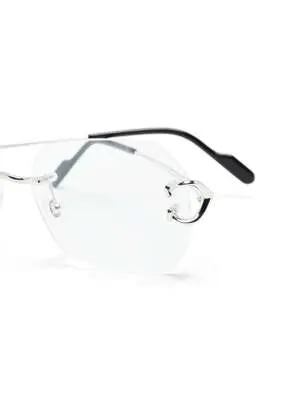Cartier Santos De Rectangle Glasses