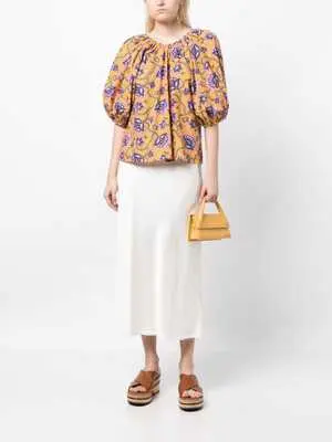 Rhode Rowan Graphic-print Blouse