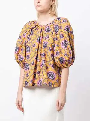 Rhode Rowan Graphic-print Blouse