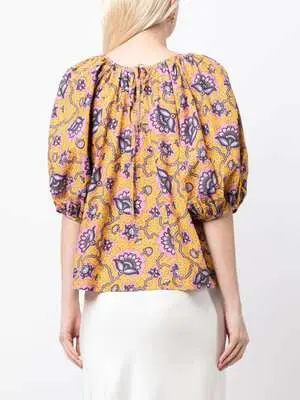 Rhode Rowan Graphic-print Blouse