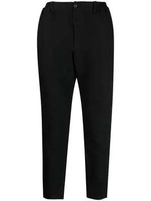 Comme Des Garçons Chevron-pattern Tapered Trousers