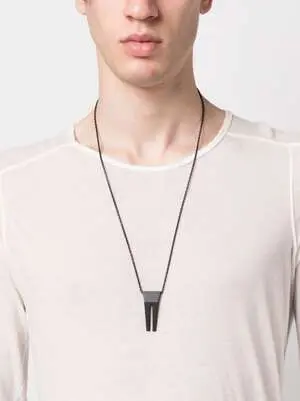 Rick Owens Open Trunk Charm Necklace
