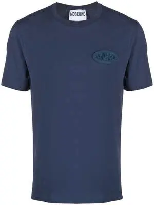 Moschino Logo-plaque T-shirt