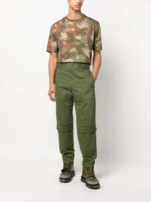 Moschino Multi-pocket Cotton Straight Trousers