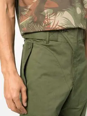 Moschino Multi-pocket Cotton Straight Trousers