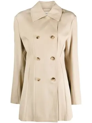 TOTEME Double-breasted Cotton Jacket