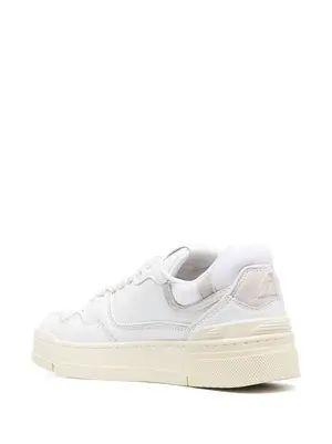 AUTRY Medalist Low-top Leather Sneakers - White