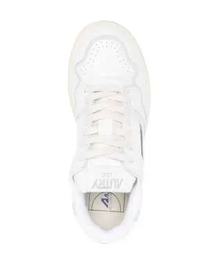 AUTRY Medalist Low-top Leather Sneakers - White