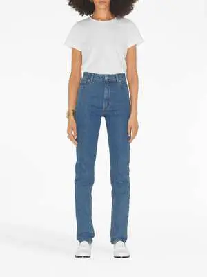 Burberry High-waisted Slim-fit Jeans