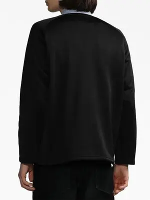 Needles Logo-embroidered Buttoned Cardigan - Black