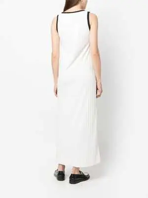 Viktor & Rolf Contrasting-trim Ribbed-knit Dress
