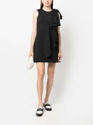 Viktor & Rolf Bow Volant Mini Dress