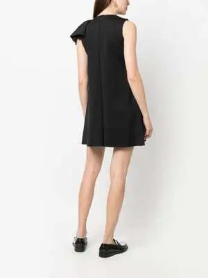 Viktor & Rolf Bow Volant Mini Dress