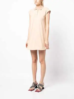 We11Done Contrasting Trim Flared Dress