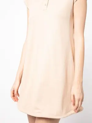 We11Done Contrasting Trim Flared Dress