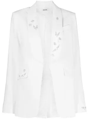 Zadig&Voltaire Rhinestone-embellished Blazer