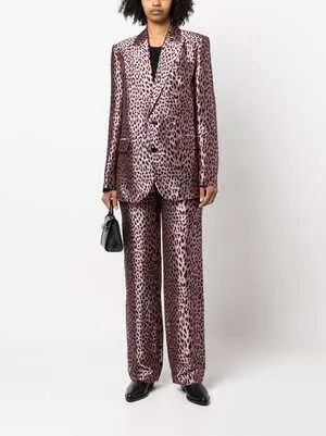 Zadig&Voltaire Leopard Print Trousers