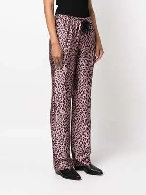 Zadig&Voltaire Leopard Print Trousers