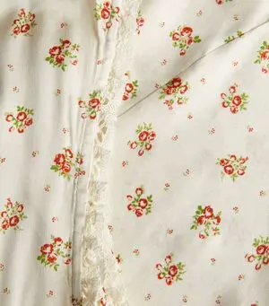 DÔEN Silk Floral Tahlia Midi Dress
