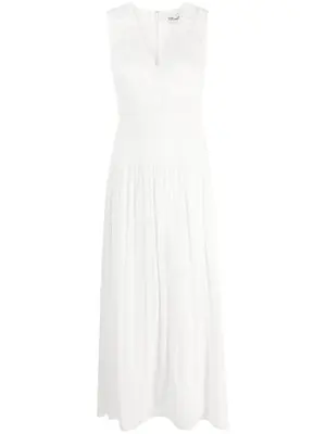 Diane Von Furstenberg V-neck Maxi Dress