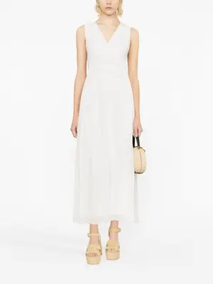 Diane Von Furstenberg V-neck Maxi Dress