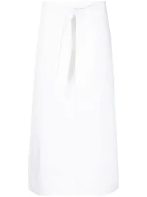 TOTEME Tie-waist Midi Skirt