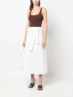 TOTEME Tie-waist Midi Skirt